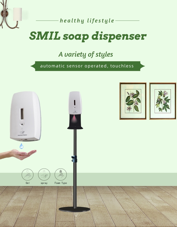 Automatic Hand Sanitizer Dispenser Sensor Operated Soap Dispenser ...