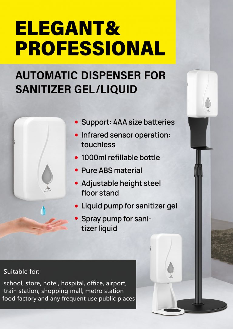 Desktop Soap Dispenser Free Standing Automatic Soap Dispenser - smilclean