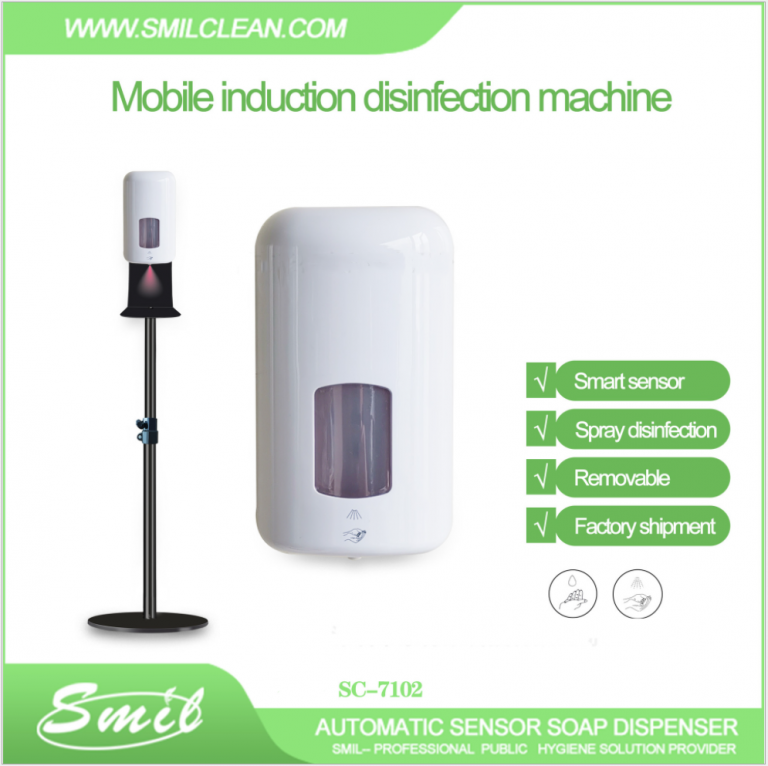 Commercial Hand Sanitizer Station Hand Disinfectant Dispenser - smilclean